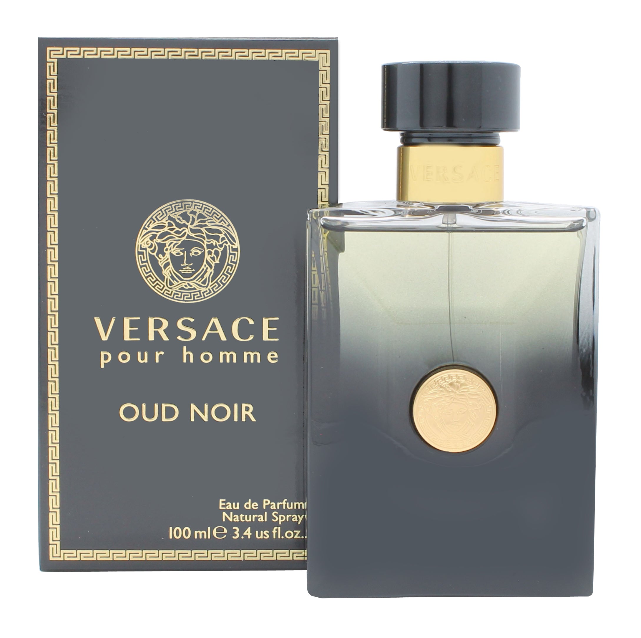 Versace Oud Noir Eau de Parfum 100ml Spray – kneepillow.co.uk
