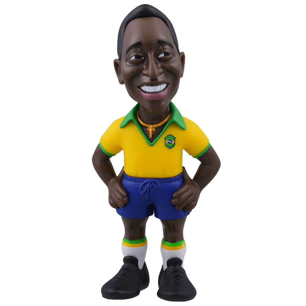 Pele MINIX Figure 12cm Brazil Home Kit – kneepillow.co.uk