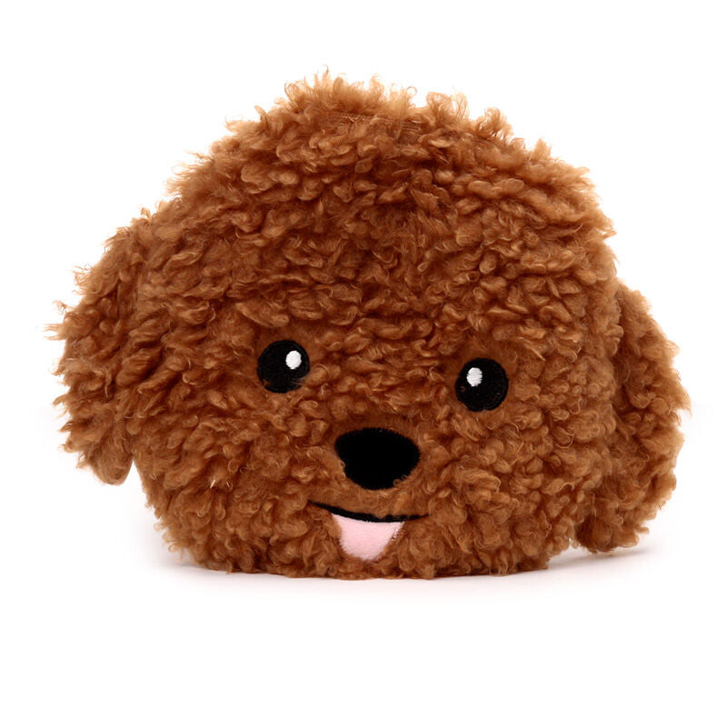 Microwavable Plush Lavender Heat Pack - Cavapoo Fluffy Dog Head ...